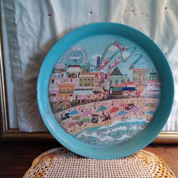 Pepsi | Dining | 95s Pepsi Tray Of Beach | Poshmark